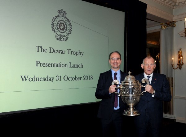 Integral Powertrain Limited wins prestigious Dewar Trophy | Race Tech ...