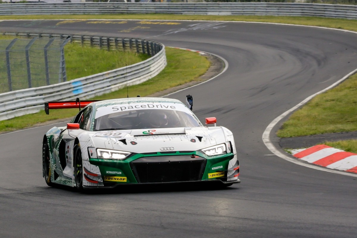Schaeffler Audi R8 LMS GT3 without steeting wheel - Race Tech Magazine