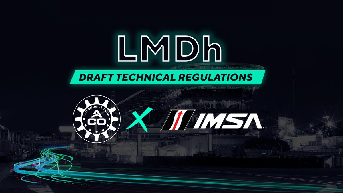 LMDh Draft Technical Regulations released | Race Tech Magazine
